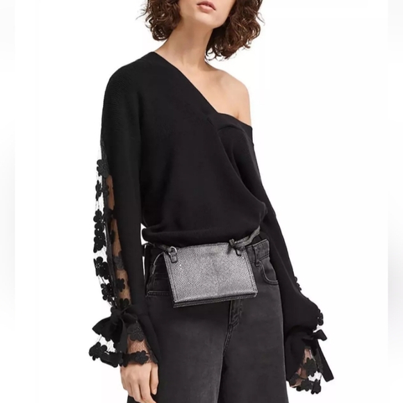 French Connection | Sweaters | French Connection Caballo Floral Sheer ...